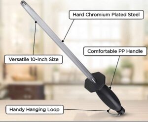 8 Best sharpening Steel Reviews 2020 – Honing Rod for Knife